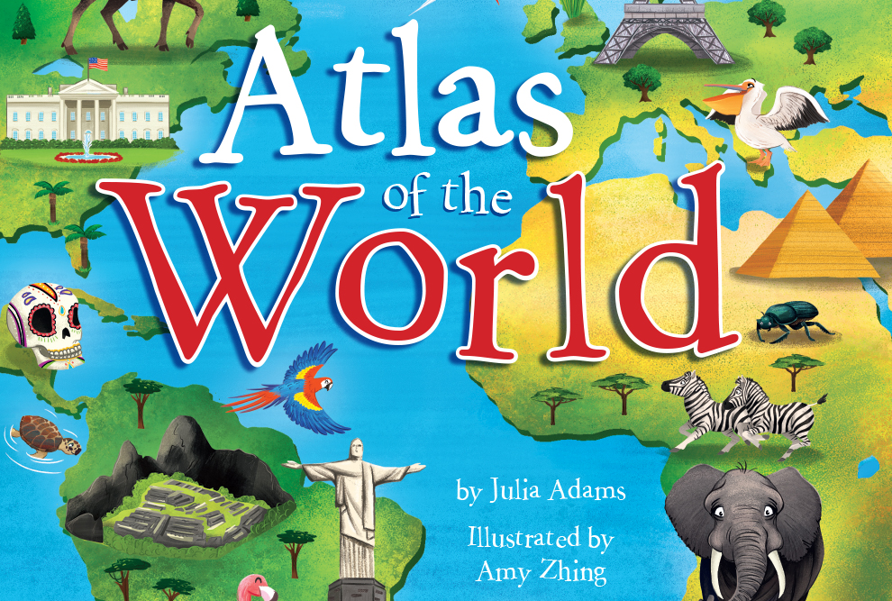 Colourful & Fun Atlas Illustrations & Artwork
